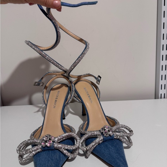 MACH & MACH | Shoes | Mach Mach Double Bow High Heels | Poshmark